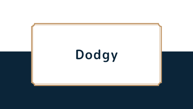 イギリスのスラング 「dodgy」を解説【例文つき】 | 福岡市天神｜ケンジントン英会話