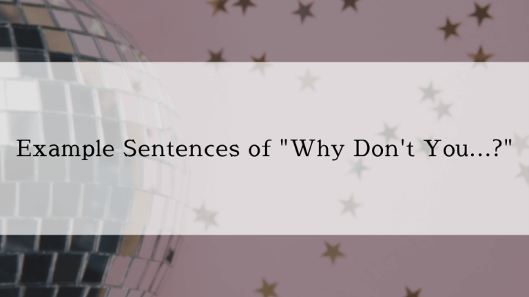 「Why don’t you …？」は理由を聞いているのではなく提案【〜しませんか？〜してはどうですか？】 | 福岡市天神｜ケンジントン英会話